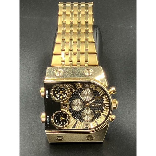 Gold Men'S Watch Analog Multi-Hand | eBay
