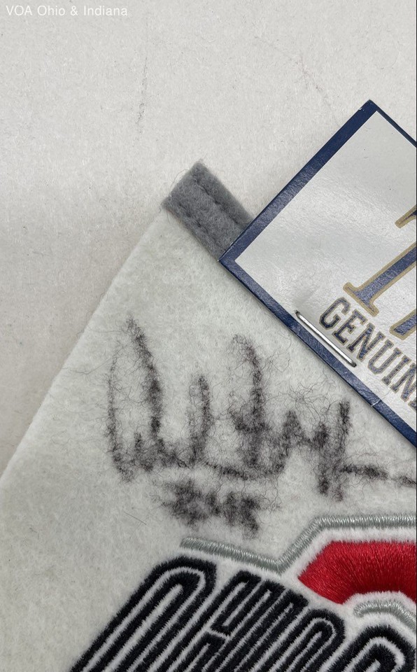 2 Autographed #45 Archie Griffin Ohio State Buckeyes Small Wool ...