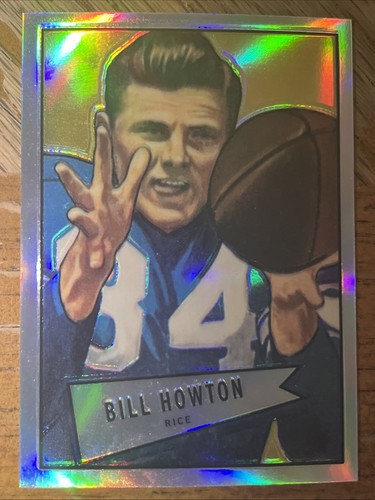 Bill Howton 2001 Bowman CHROME REFRACTOR PACKERS RC Rookie | eBay