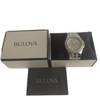 Bulova phantom Crystals Men Watch Stainless Steel 96B235 | eBay