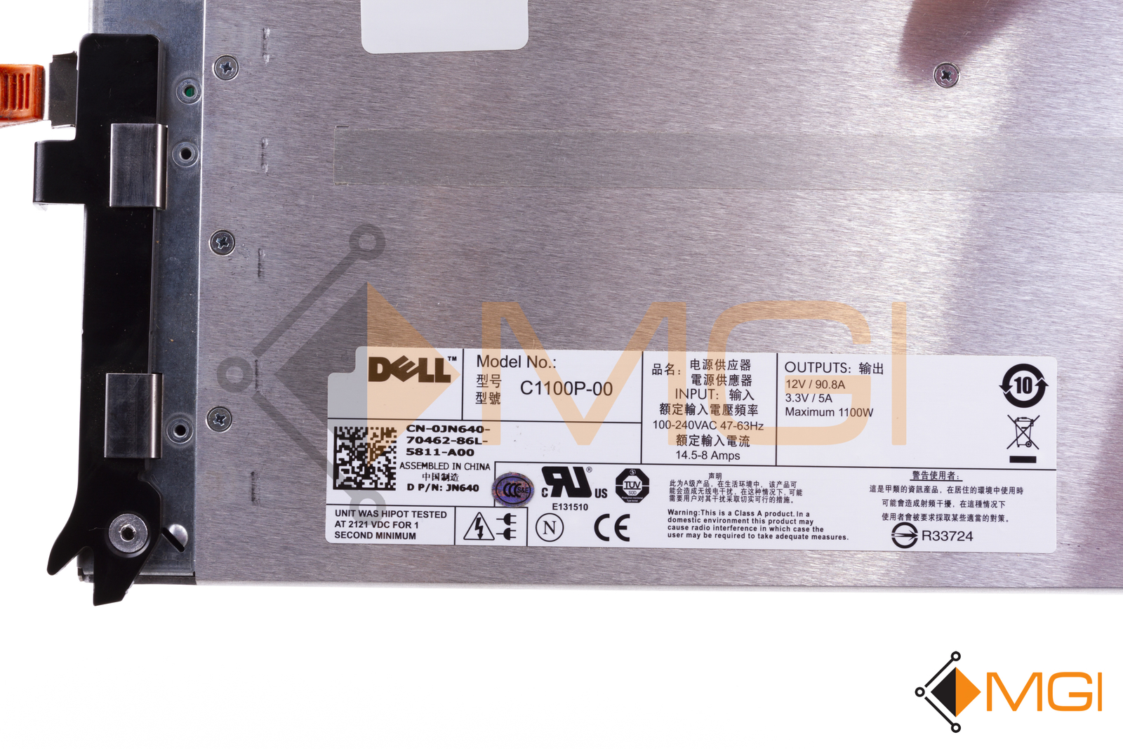 DELL POWEREDGE R905 1100W SERVER POWER SUPPLY // JN640 // FREE SHIPPING ...