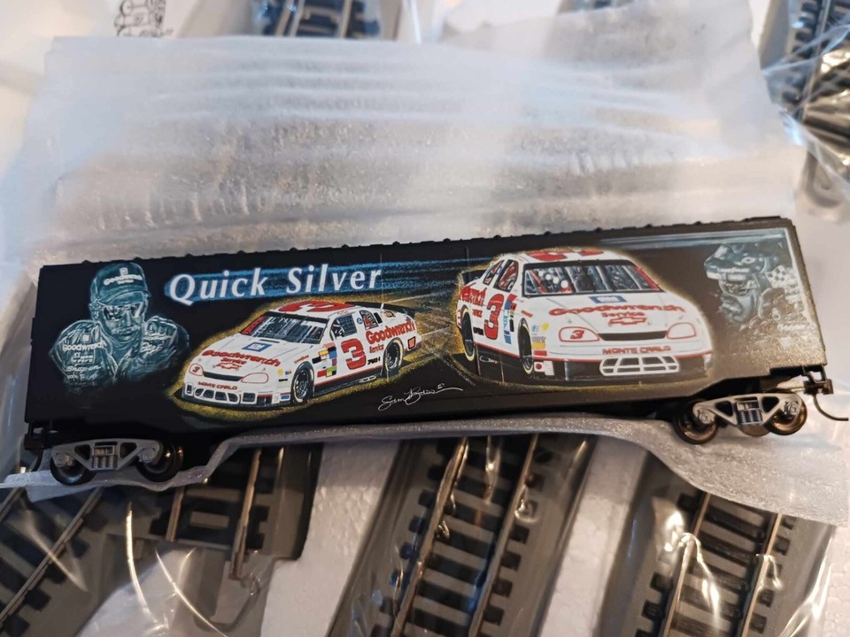 Dale Earnhardt Sr. Quick Silver Train set Piece | eBay