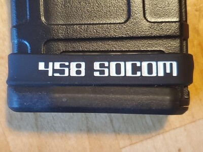 458 SOCOM ID BAND IN BLACK/WHITE (4 PACK) | eBay