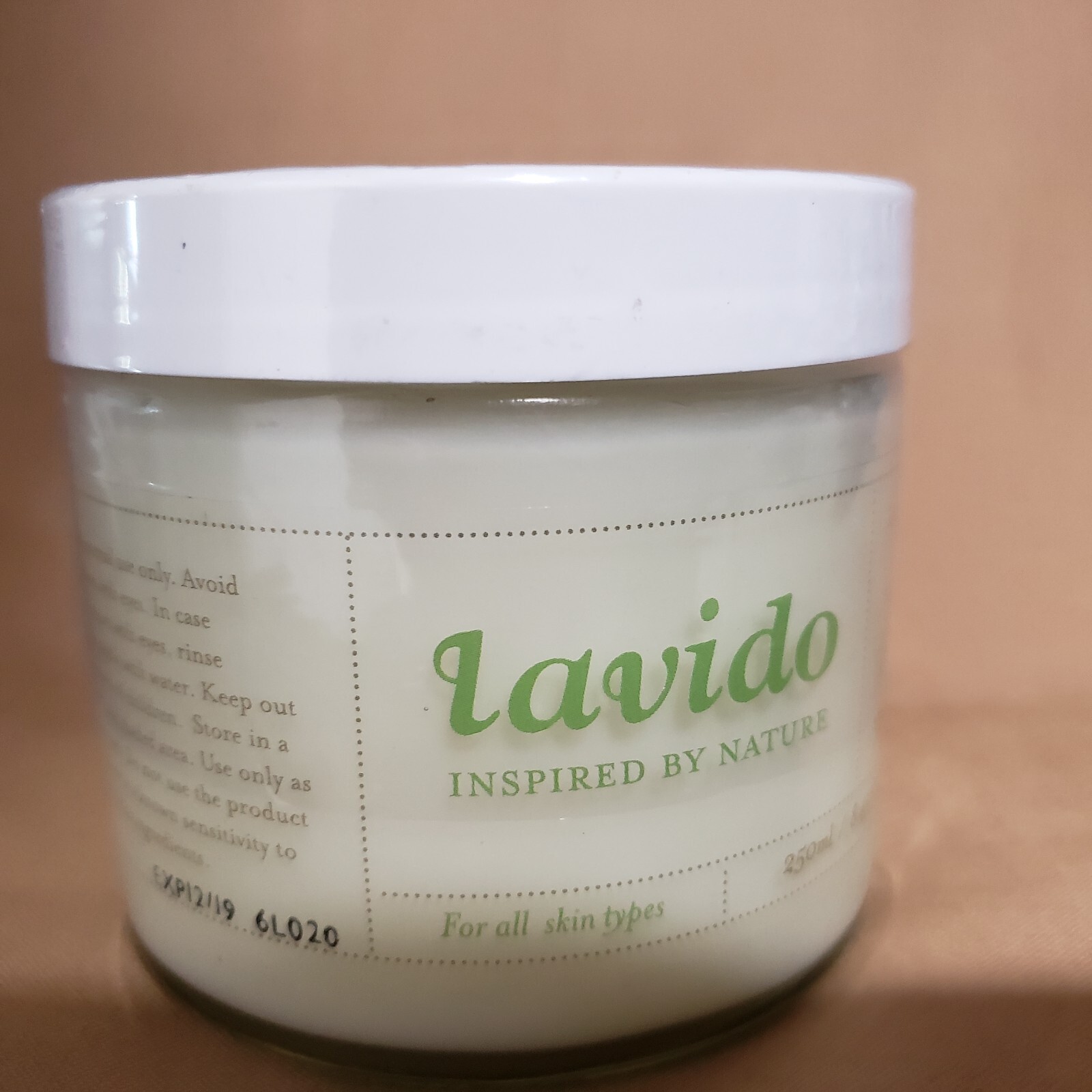 Lavido Thera Intensive Body Cream. 8.45oz/250ml Lavender Tea Tree ...