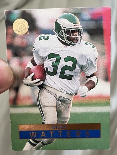 1996 Fleer Ultra Skybox International Ricky Watters Philadelphia Eagles ...