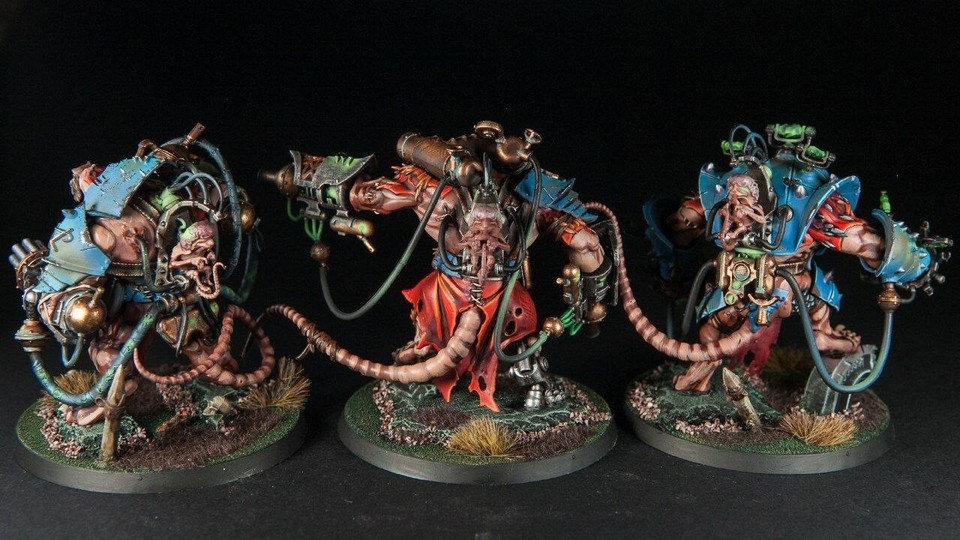 Stormfiends painted Warhammer AoS Skaven Warcry Warhammer Underworlds ...