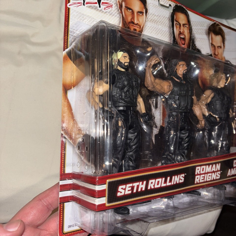 WWE THE SHIELD 3 Pack Kmart Exclusive. New. Never Opened. | eBay