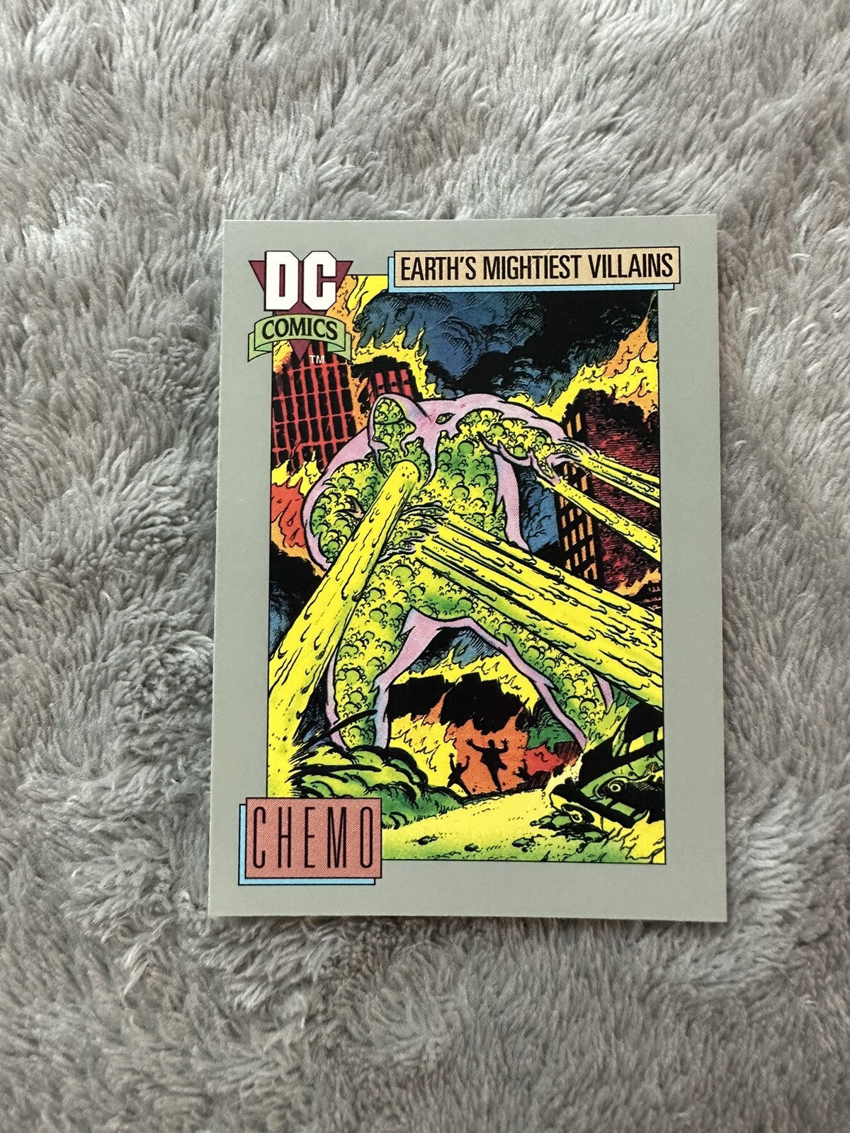 Chemo DC Comics Impel Comic Card #86 Batman Villain Vintage 1991. Free ...