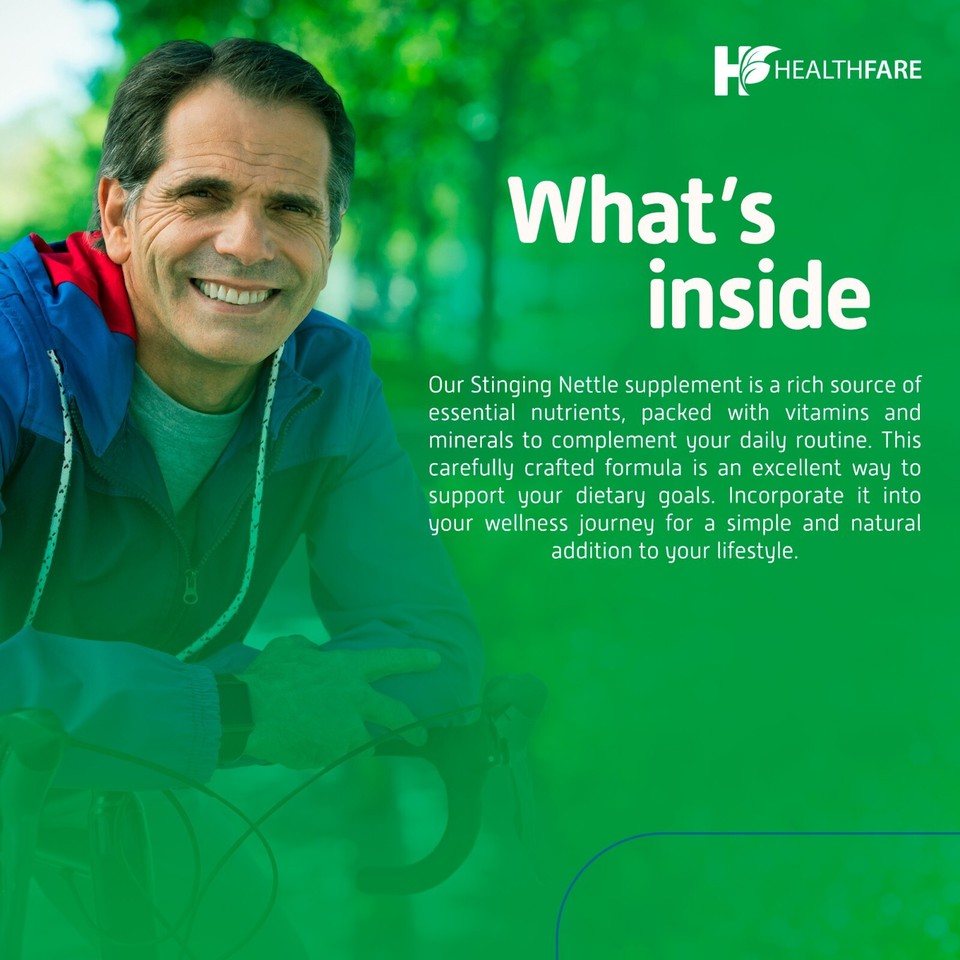 Stinging Nettle Leaf Extract 7500mg | 200 Caps Maximum Strength Urtica ...