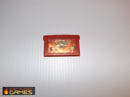 AUTHENTIC! Pokemon Firered - GAME ONLY - NINTENDO Gameboy Advance 717a ...