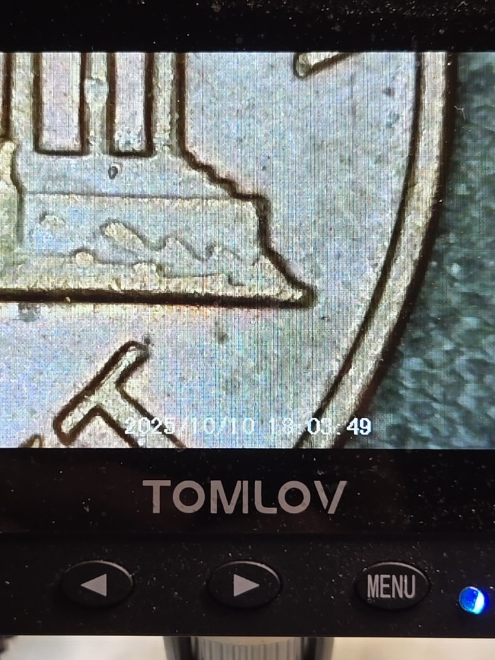 1969-D Lincoln Penny with No FG and a Floating Roof Error Coin | eBay