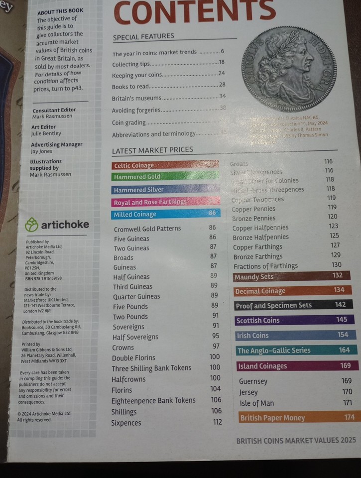 2025 British Coin Market Values Book by Publishers - STAMP Paperback ...