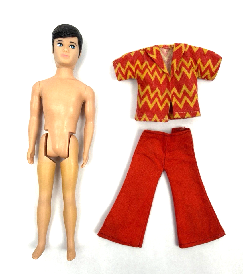 Vintage 1970s Topper Gary Doll In Original Outfit Dawn Boyfriend | eBay