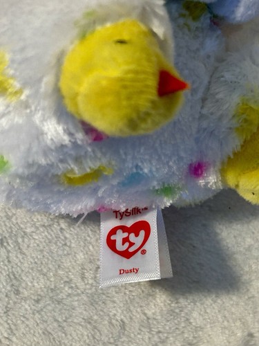 DUSTY the Easter Bunny Rabbit - TY Beanie Boo's 6 inch - NEW & MINT ...