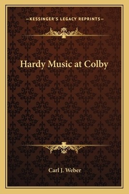 Hardy Music at Colby 9781162751986| eBay