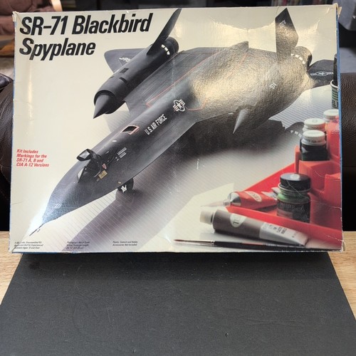 Testors SR-71 Blackbird Spyplane Model Kit 584 1:48 Scale Vintage | eBay