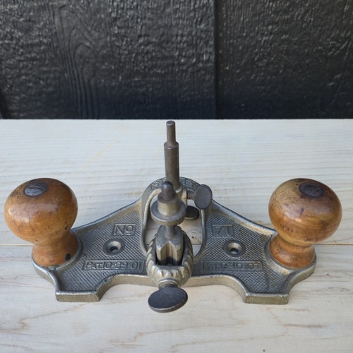 Vintage Stanley No 71 Router Plane with Cutter Made in USA | eBay