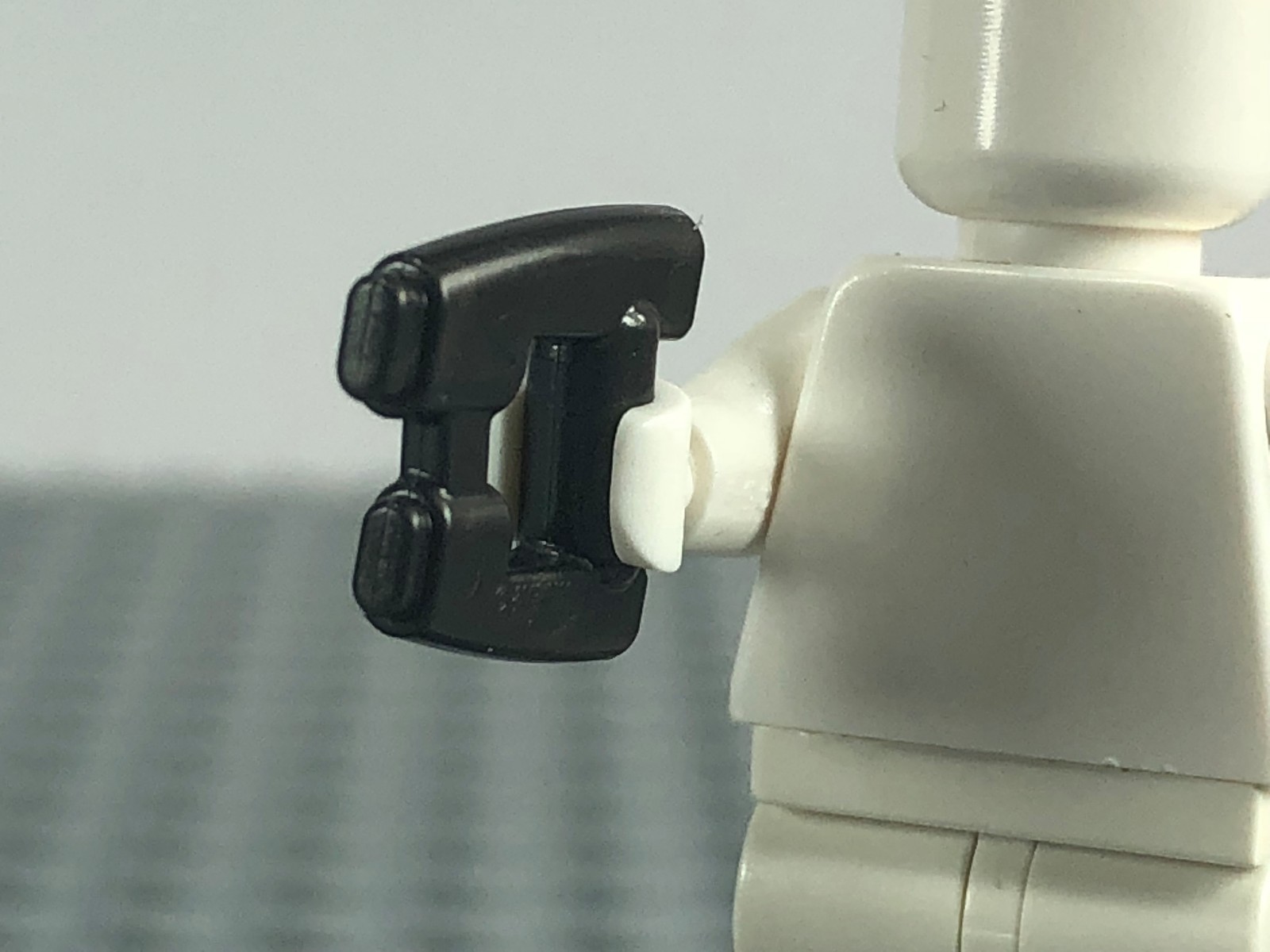 LEGO Minifig Weapon Space Blaster - Small Pearl Dark Gray NEW (x1 ...