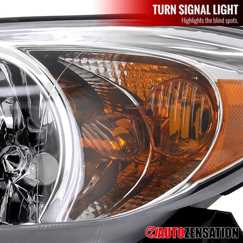 Fit 2002 2003 2004 Toyota Camry LE SE XLE Sedan Headlights Headlamps ...