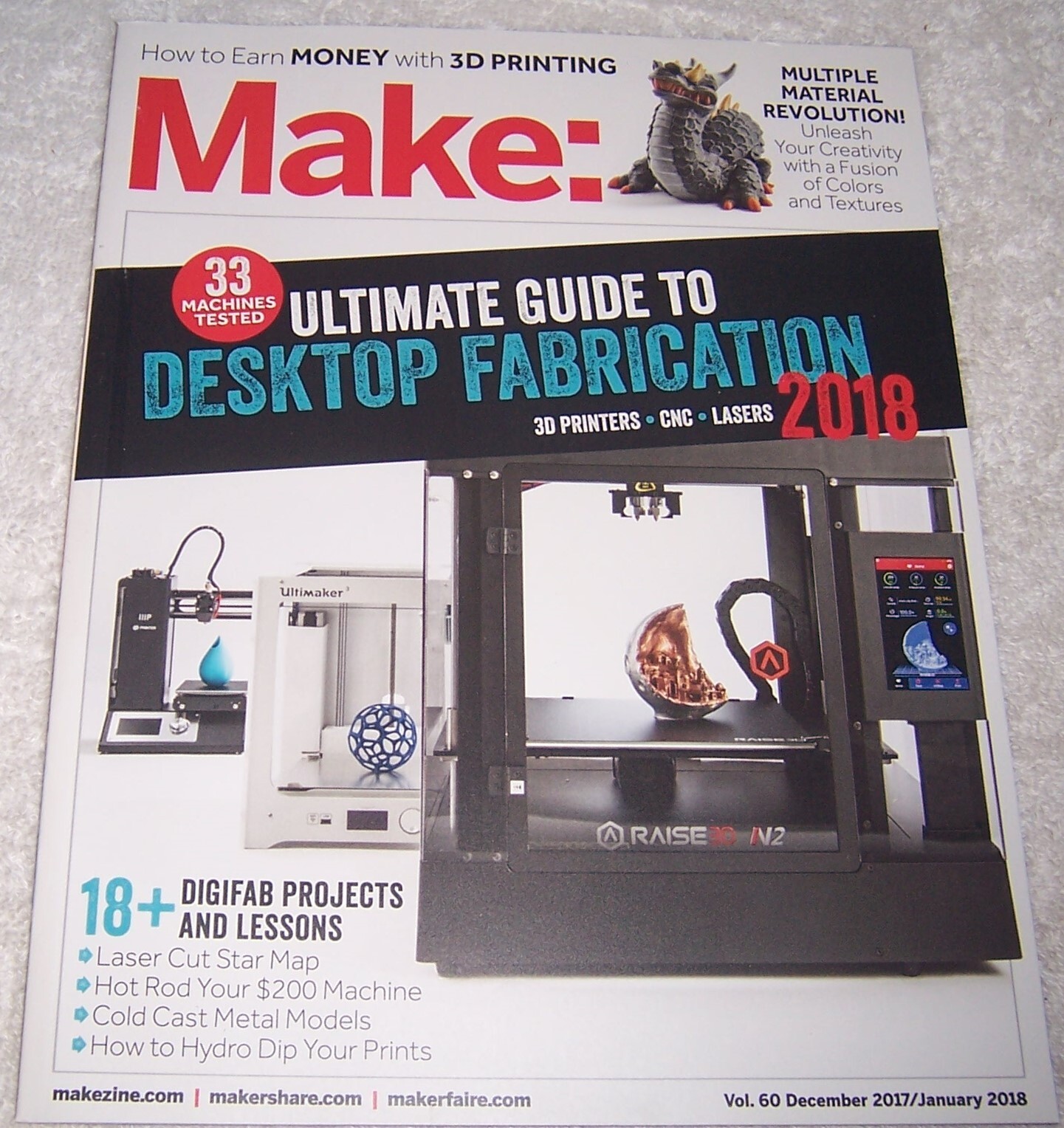 Make Magazine 3d Printer