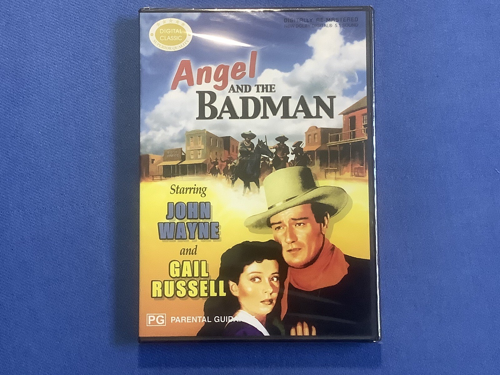 Angel And The Badman (DVD, 1947) John Wayne - Brand New Sealed Region ...