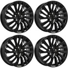 Set of 4 16in Black Alloy Wheel Rims for Scion xD, OE43N2S 5x100 5Lug ...