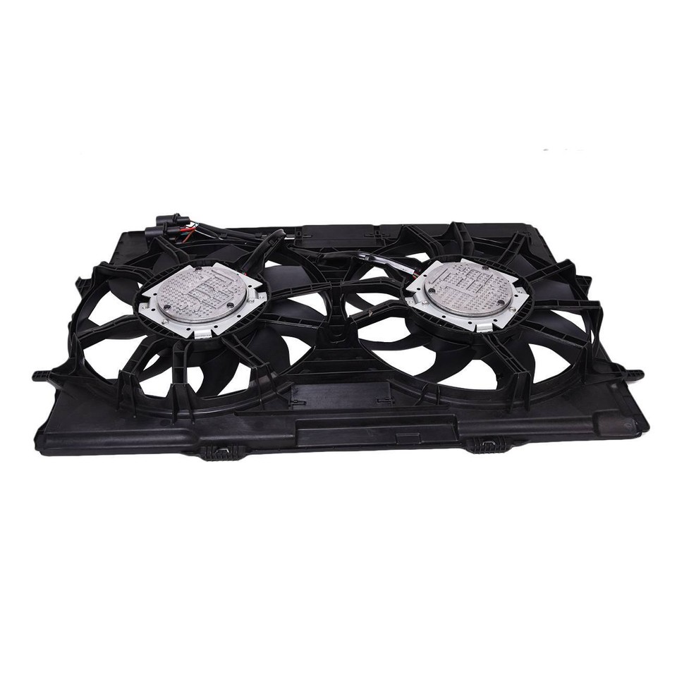 Radiator Cooling Fan Assembly Fits Porsche Macan 2.9L 3.0L 3.6L 15-22 ...