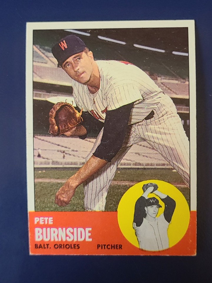 1963 Topps Baseball Cards Complete Your Set You Pick Choose Each #1 ...