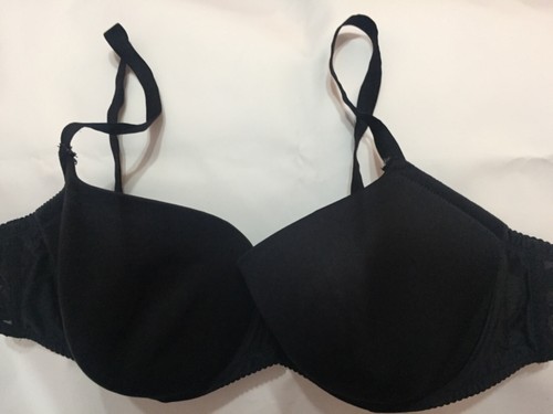 YOURS Bra size it 8d us 44d eu 100d padded underwired black | eBay