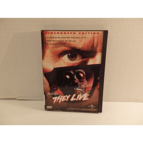 They Live DVD Horror John Carpenter Snapcase 1988 | eBay