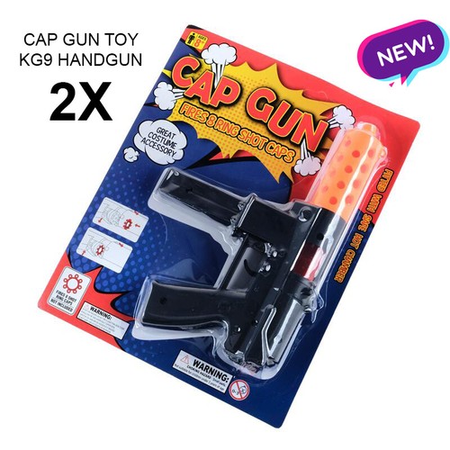 2PCS 25cm Durable Gun Plastic Toy Material, 8 Shot Disc Caps NEW | eBay ...