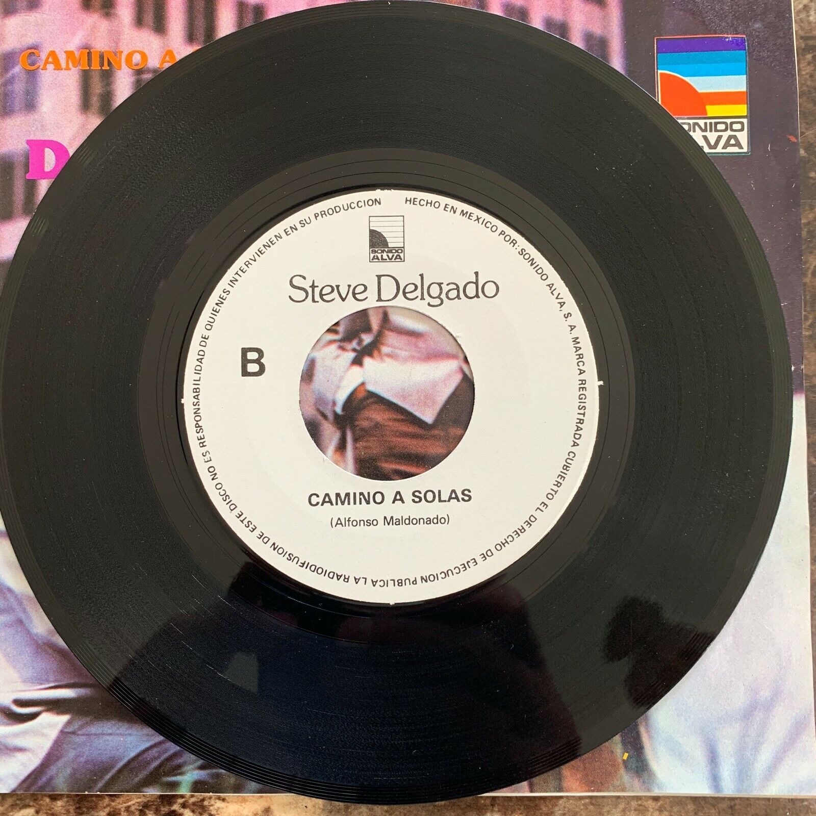 STEVE DELGADO -CAMINO A SOLAS / BRISA DEL MAR- MEXICAN 7" SINGLE PS ...