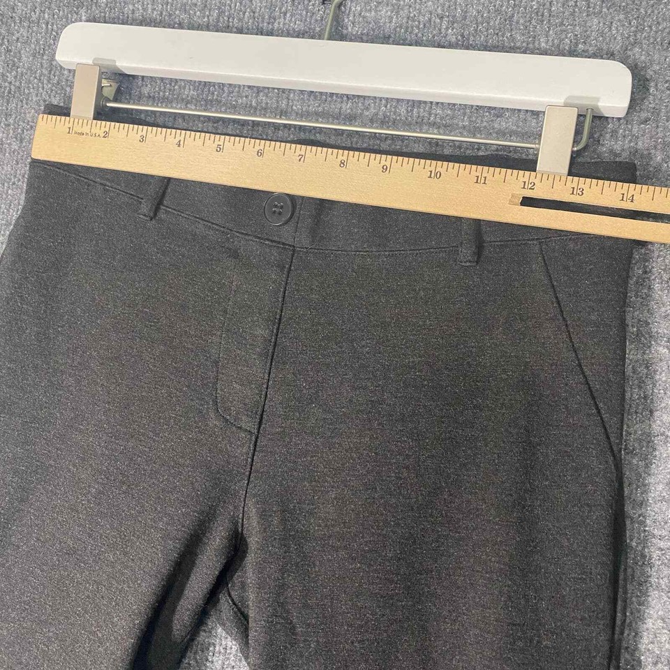 Betabrand Pants Small Charcoal Cropped Leg Capri Trouser Dress Pants ...