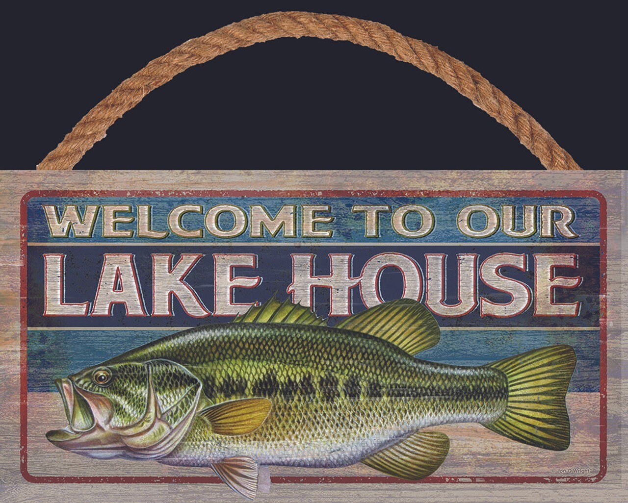 Bass Fishing Signs
