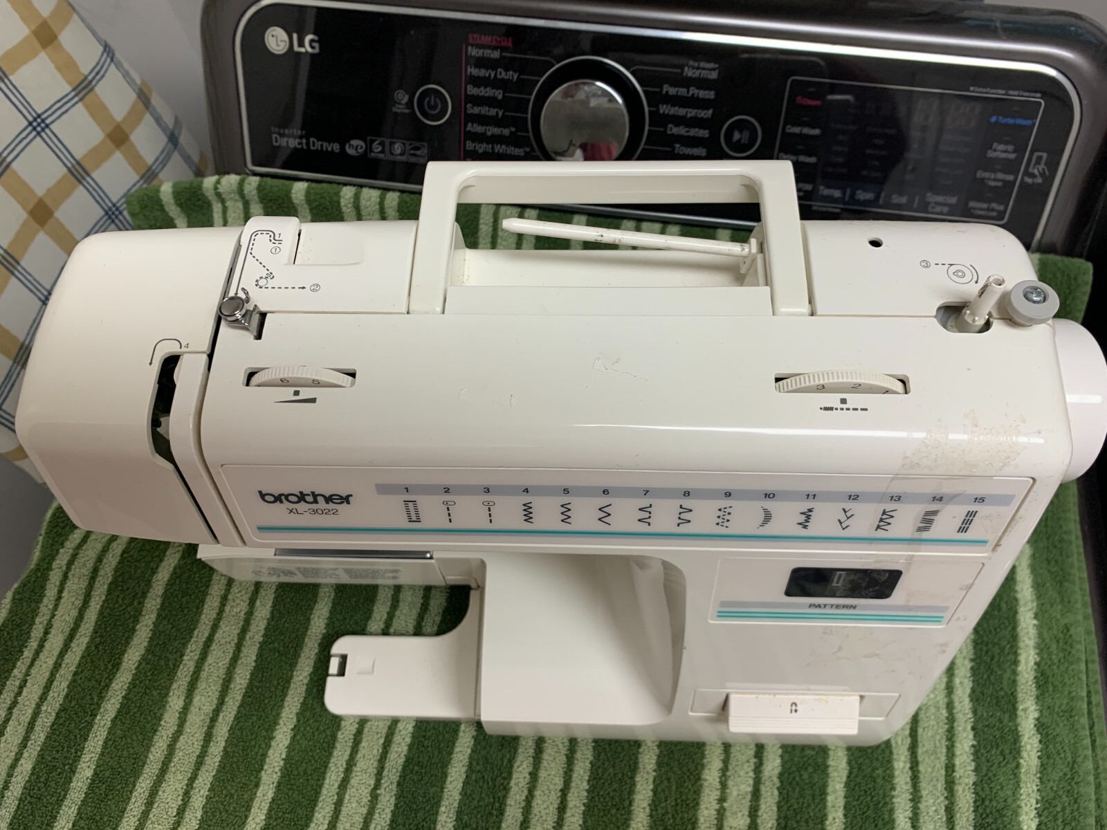 Vintage Singer Merritt 4552 Sewing Machine + Brother XL-3022 + XL-2500 ...