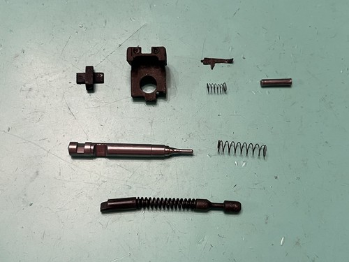 USED OEM SIG SAUER P250 FIRING PIN WITH SPRING SIGHTS REAR PLATE .40 ...