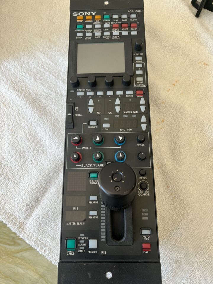 Sony HXC-FB80 4K*/1080/60P HDR Studio Camera, RCP-1500, HXCU-FB80 Chain ...