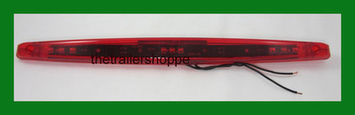 Red 3 LIGHT COMBINATION CLEARANCE ID BAR MARKER 9 LED TRAILER SEALED | eBay