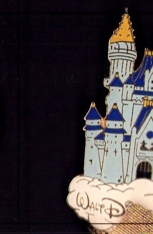 Disney 2000 Walt Disney World Disney Tinkerbell Cinderella Castle Pin ...