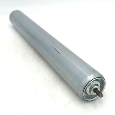 Omni Metalcraft smooth conveyor roller 15-7/8" between frame , 1.9" dia ...