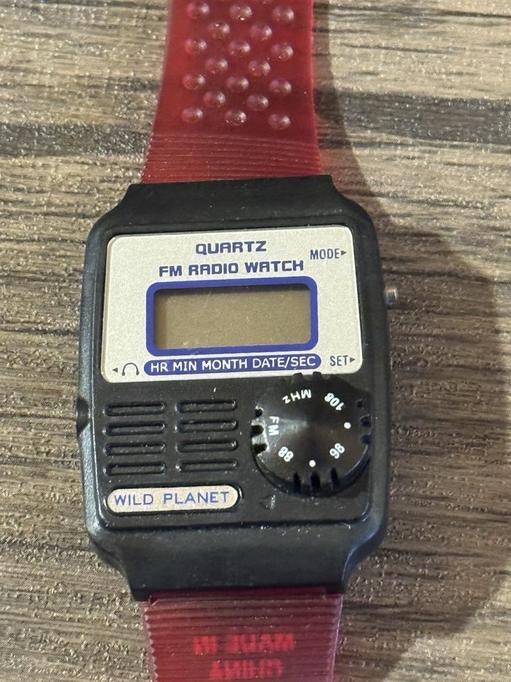 Wild Planet Quartz FM Radio Wrist Watch | eBay