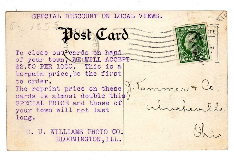 MI - MENDON MICHIGAN Postcard HIGH SCHOOL | eBay