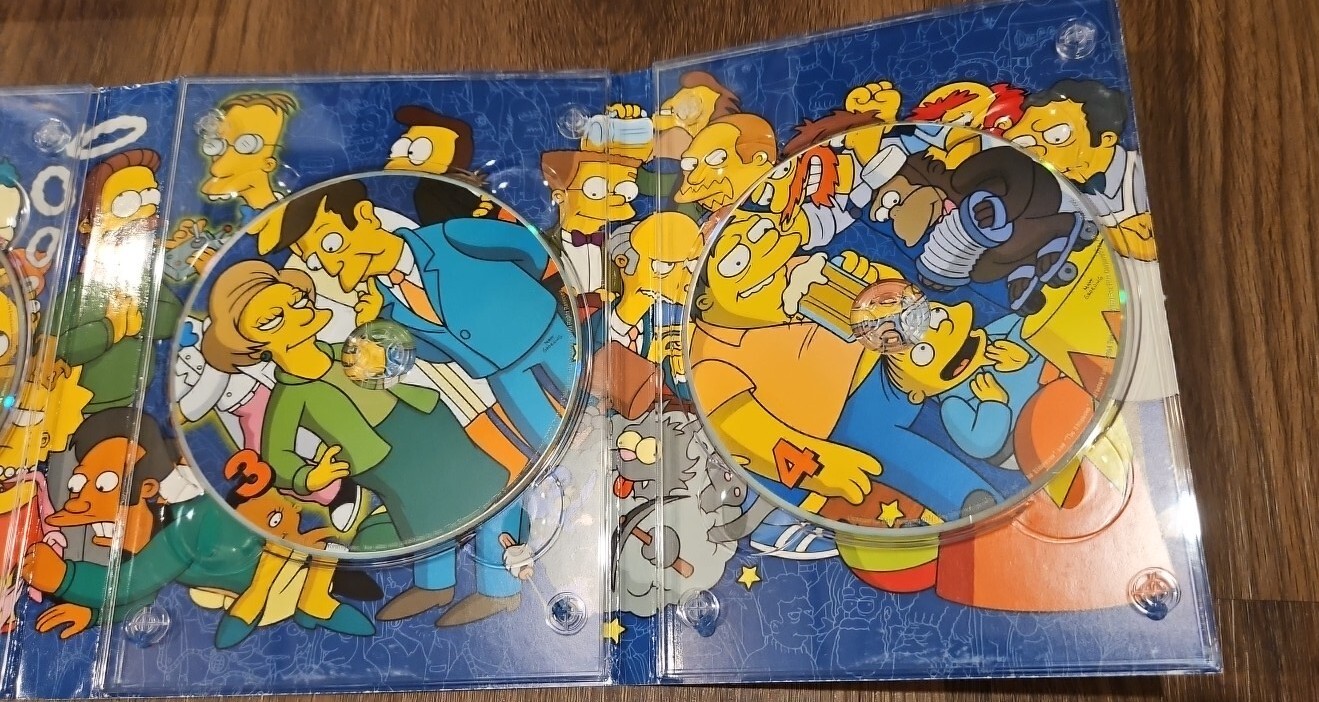 The Simpsons - The Complete Fourth Season (DVD, 2009, 4-Disc Set ...