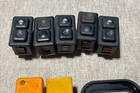Lot of OE BMW E28 E30 Power Window Buttons Relays Trim Red Marker ...