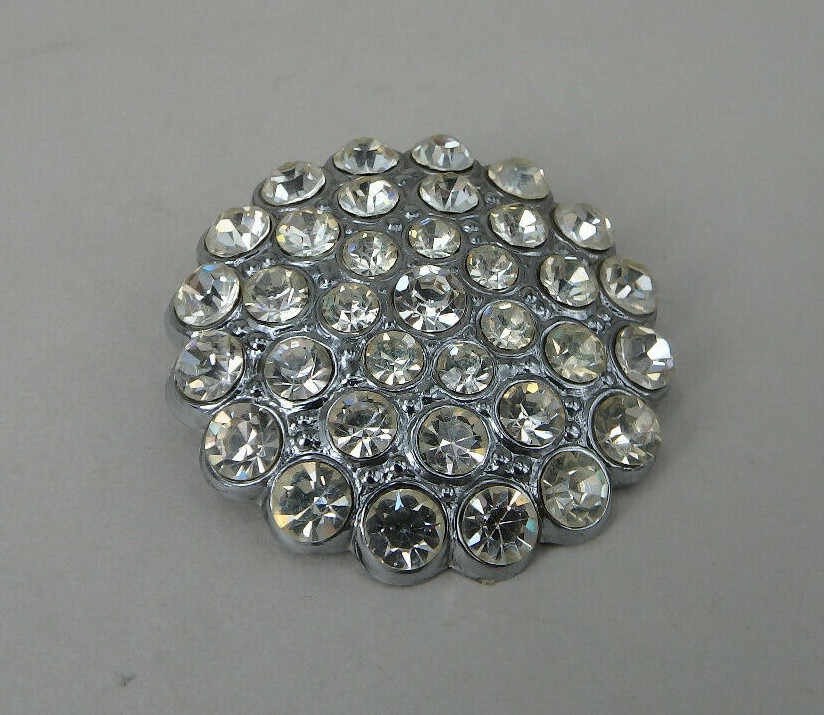 Paul Eiselt & Sohn, Neugablonz = runde Art Deco Brosche (66428) | eBay.de