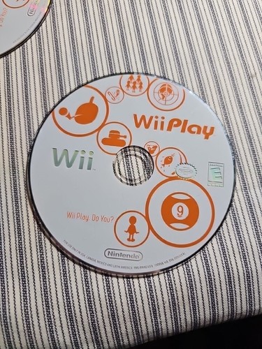 Wii Play (Nintendo Wii, 2007) Disc Only, Tested! | eBay