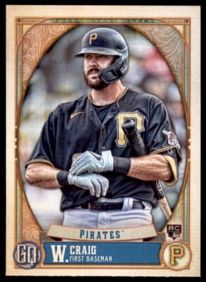 Will Craig 2021 Topps Gypsy Queen Rookie Card RC #16 Pittsburgh Pirates ...