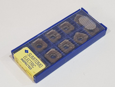 10pcs SEMT 13T3AGSRG ACP200 SUMITOMO ELECTRIC CARBIDE MILLING INSERTS ...