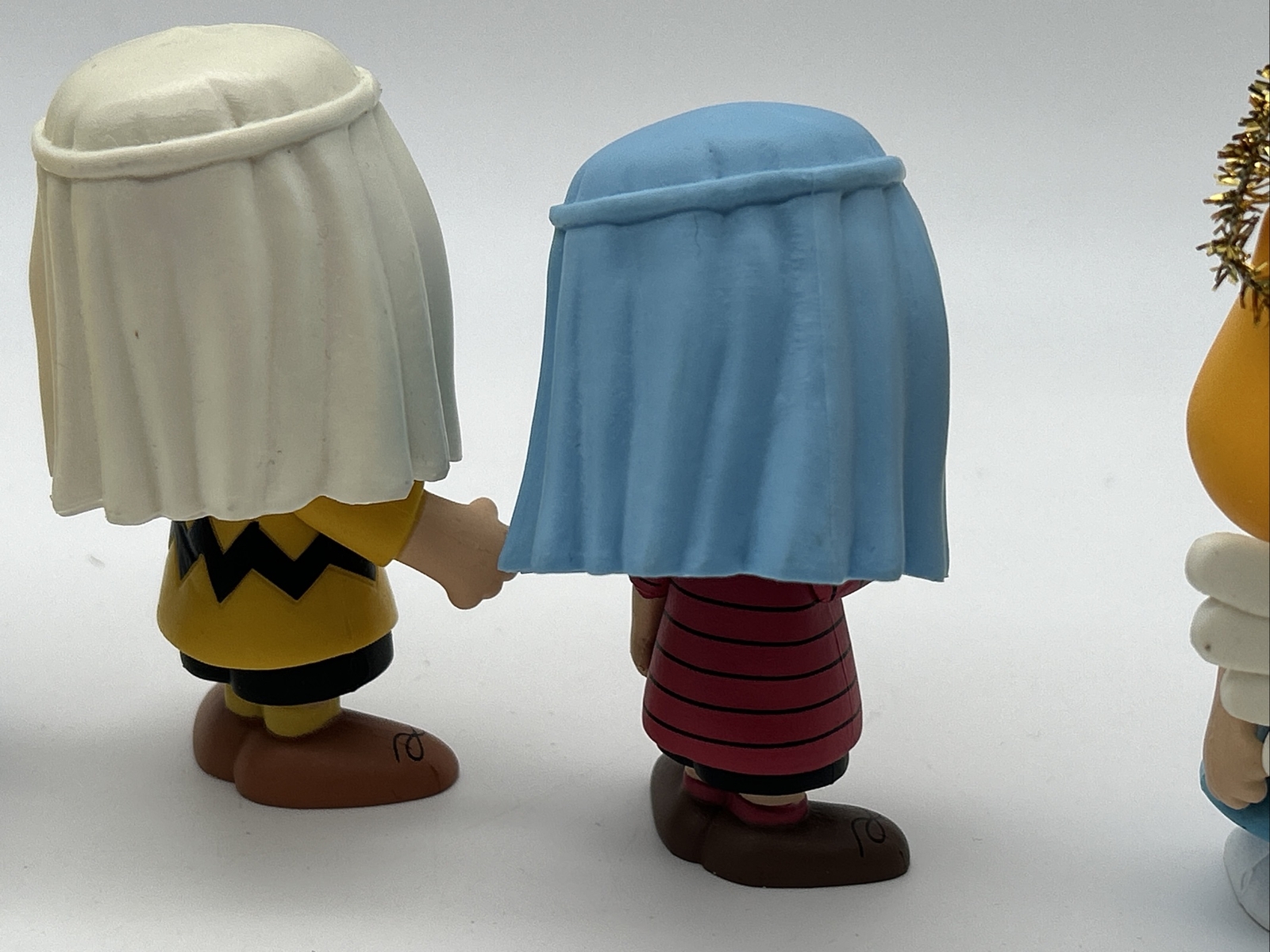 PEANUTS Mini Figure Set Christmas Play Stage Charlie Brown Nativity | eBay