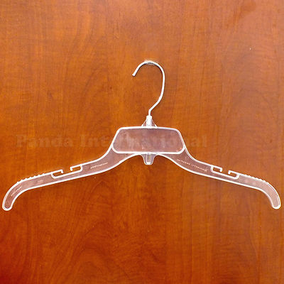 200 pcs 17" Clear Hangers 484 FAST SHIPPING FROM USA | eBay